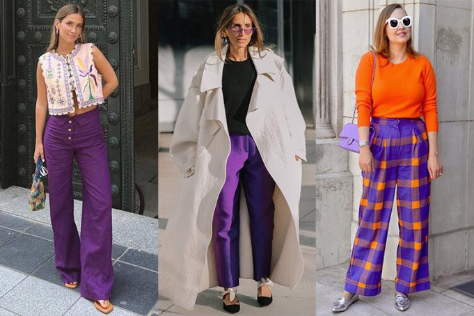 Cómo Combinar un Pantalón Morado de Mujer 】 ¡Consejos! ️